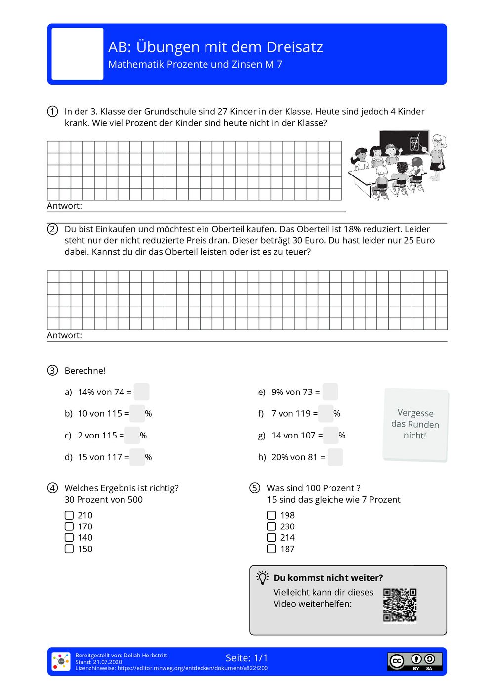arbeitsblatt-bungen-mit-dem-dreisatz-mathematik-prozente-und