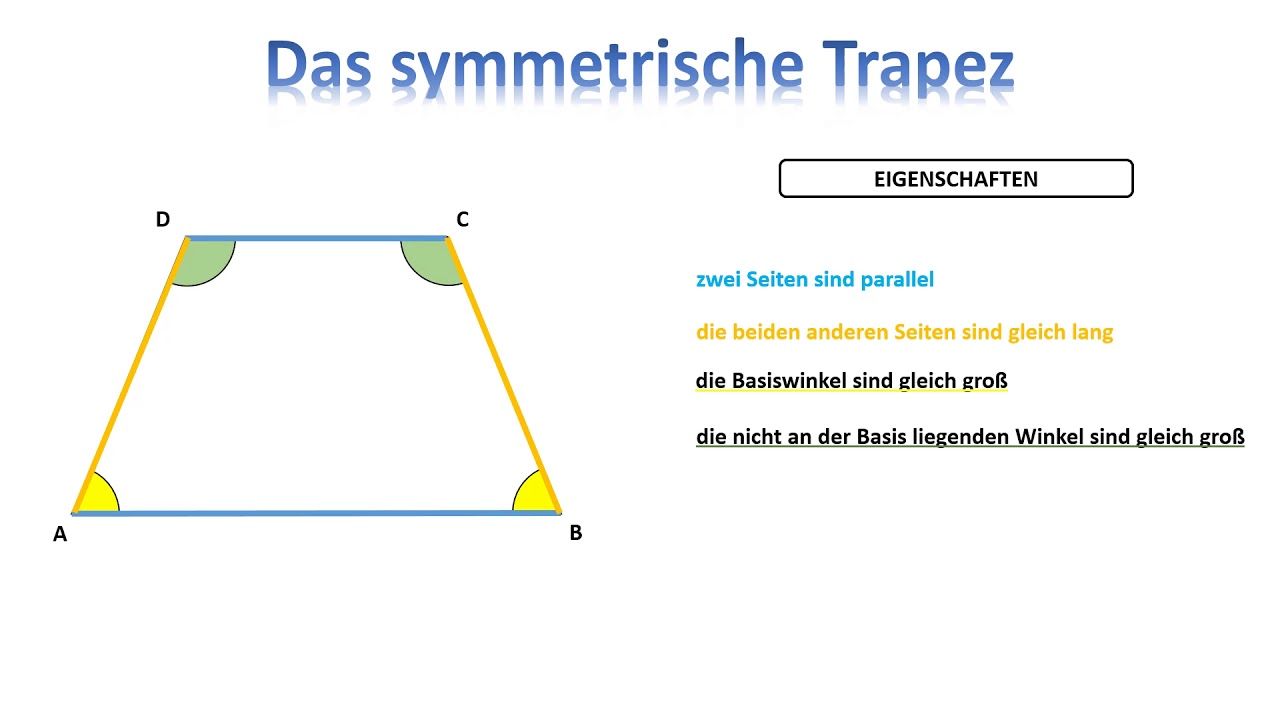 Arbeitsblatt - Eigenschaften besonderer Vierecke - Mathematik - Raum ...
